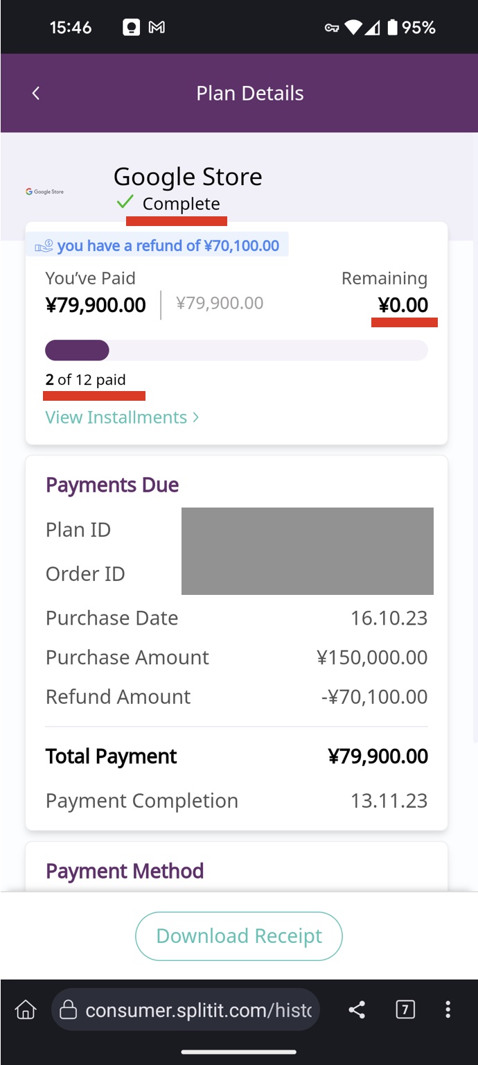 【Splitit取引不承認】GoogleストアでPixelを分割払いで決済できない場合の原因と対処法 – 初心者さんにやさしい ミラーレス一眼写真教室